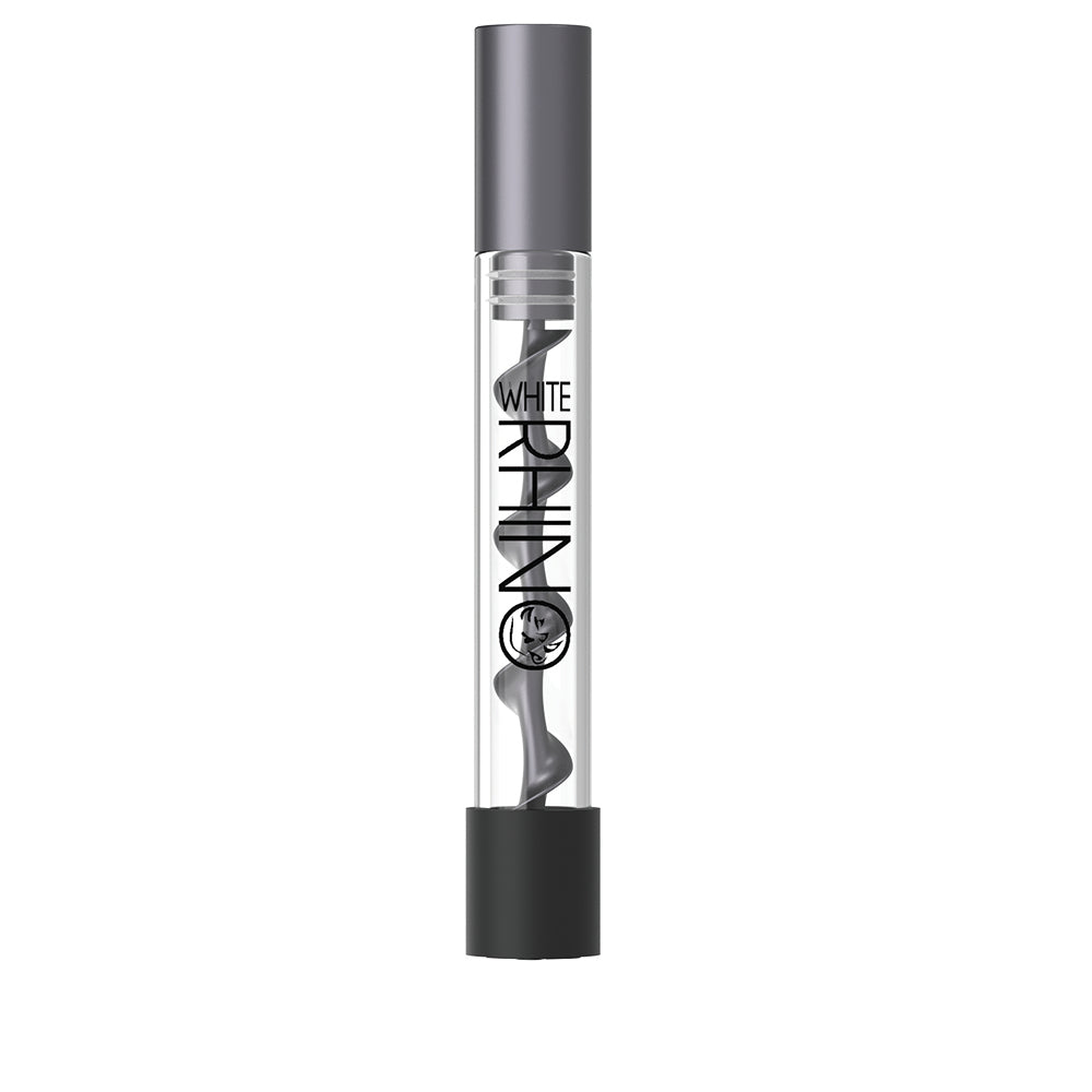 Twist Glass Blunt Gun Metal White Rhino Products
