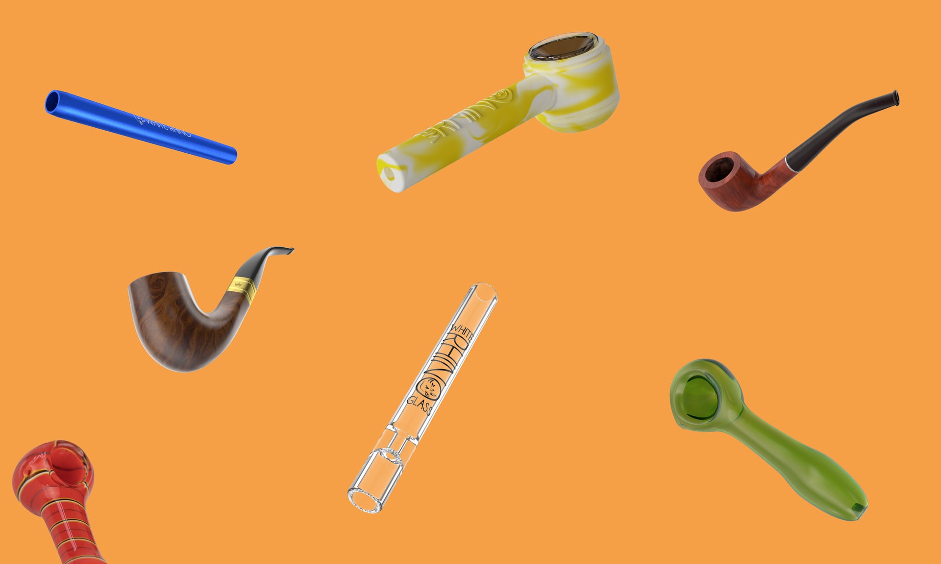 A Guide to Smoking Pipes: Exploring Styles and Materials – White Rhino ...