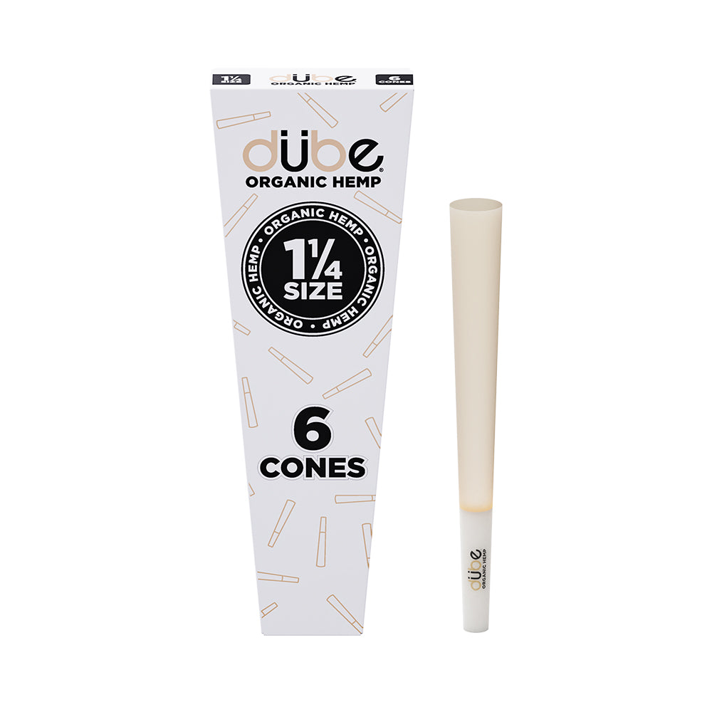 1.25" Hemp Cone Papers – Smooth-Burning Pre-Roll Papers – White Rhino ...