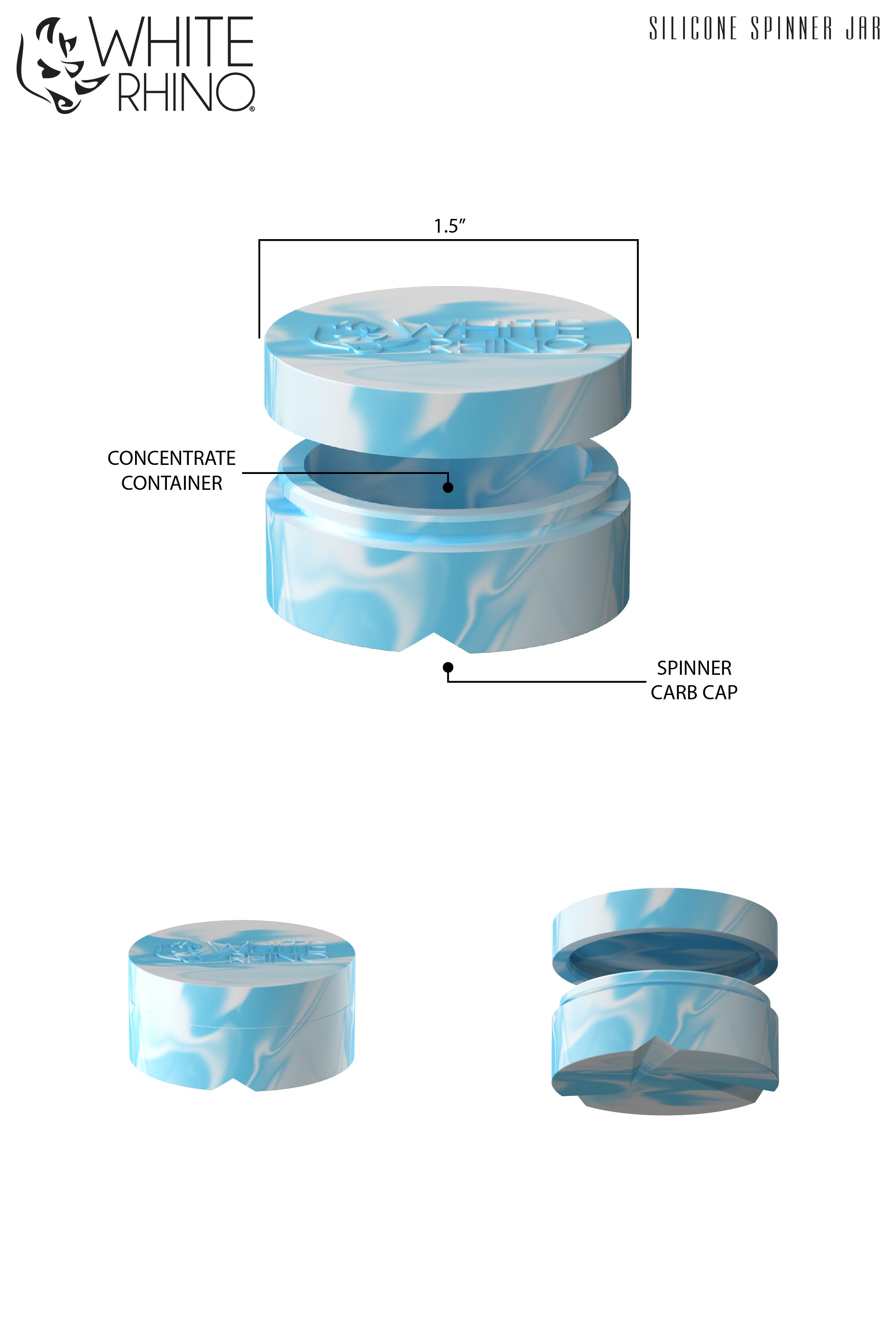 Vortex Spinner Carb Cap – White Rhino Products