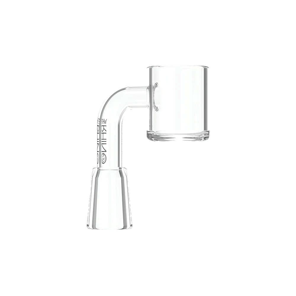 90 Degree 10MM Female Quartz Banger 2MM Thick Glass – White Rhino Products